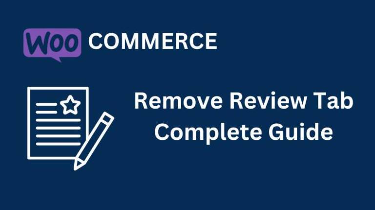How to Remove Review Tab in WooCommerce without any plugin. - IT DOCTORZ